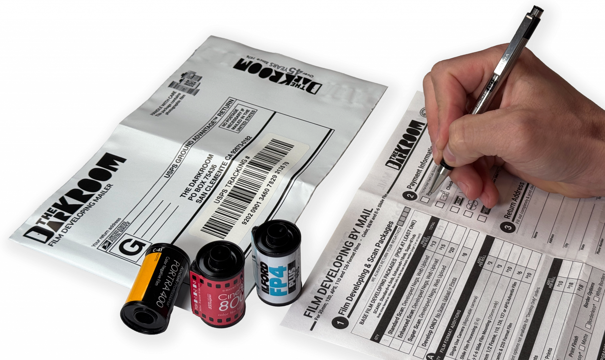 110, 126, and Advantix (APS) Film Developing | The Darkroom