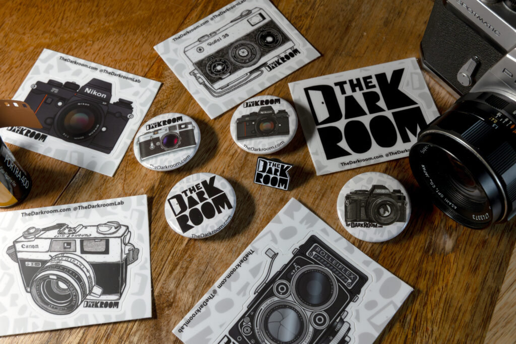 Sticker & Pin Pack - The Darkroom Photo Lab